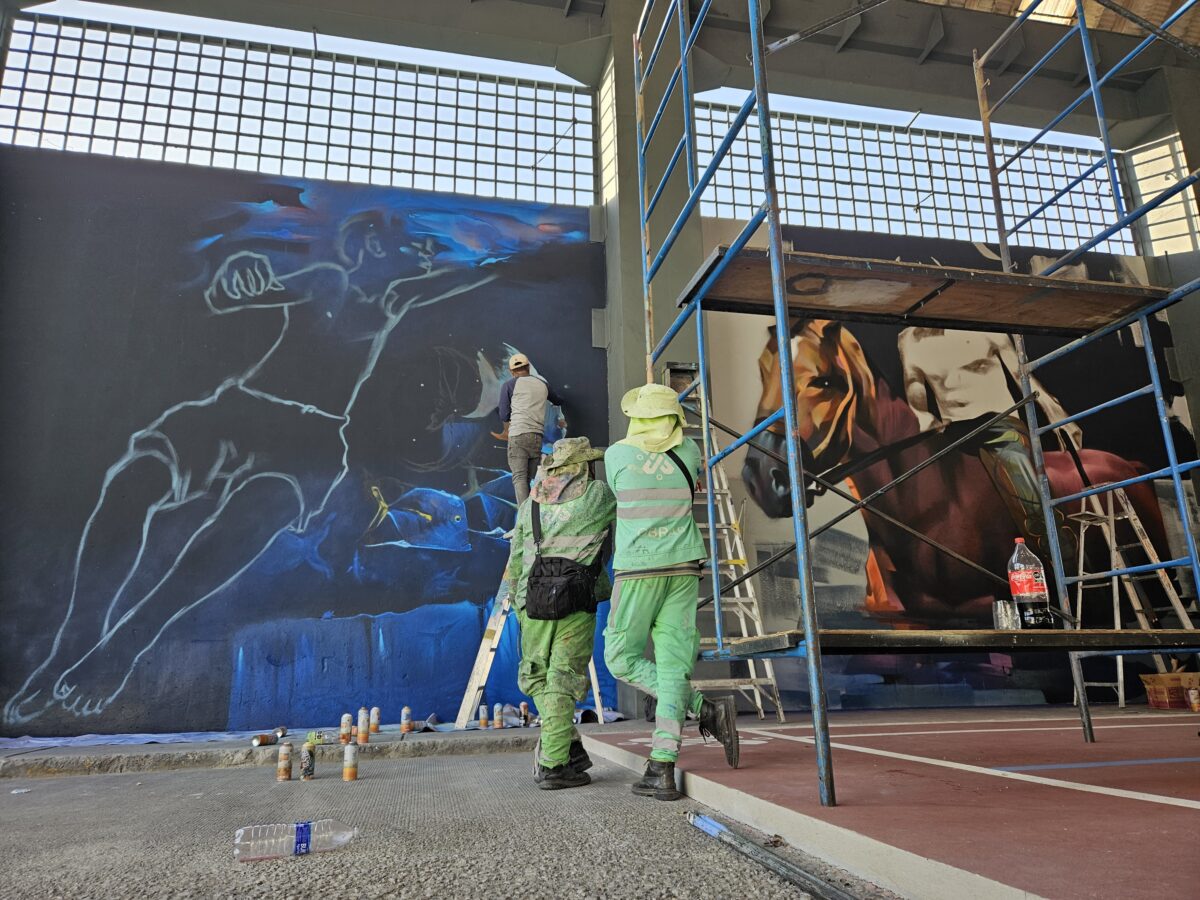 Impulsan transformar espacios públicos con arte - Máspormás