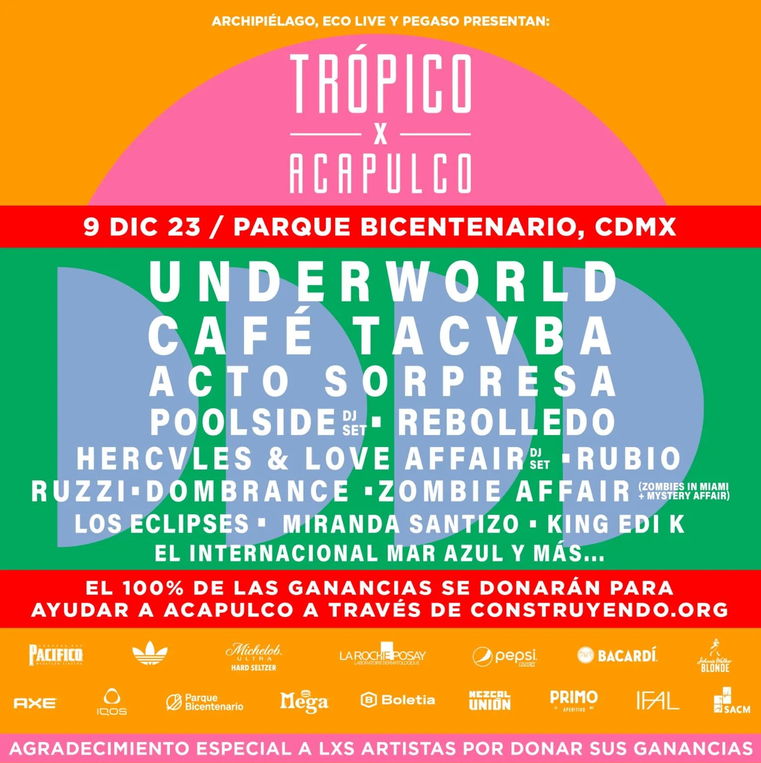 El Festival Trópico 2023 será en CDMX, en apoyo a los afectados por ...