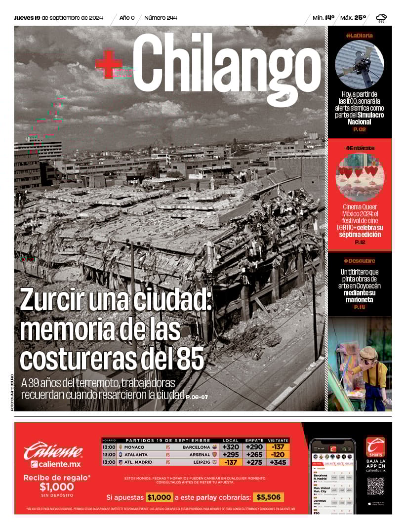 Zurcir una ciudad: memoria de las costureras del 85 Y MÁS EN NUESTRA ...