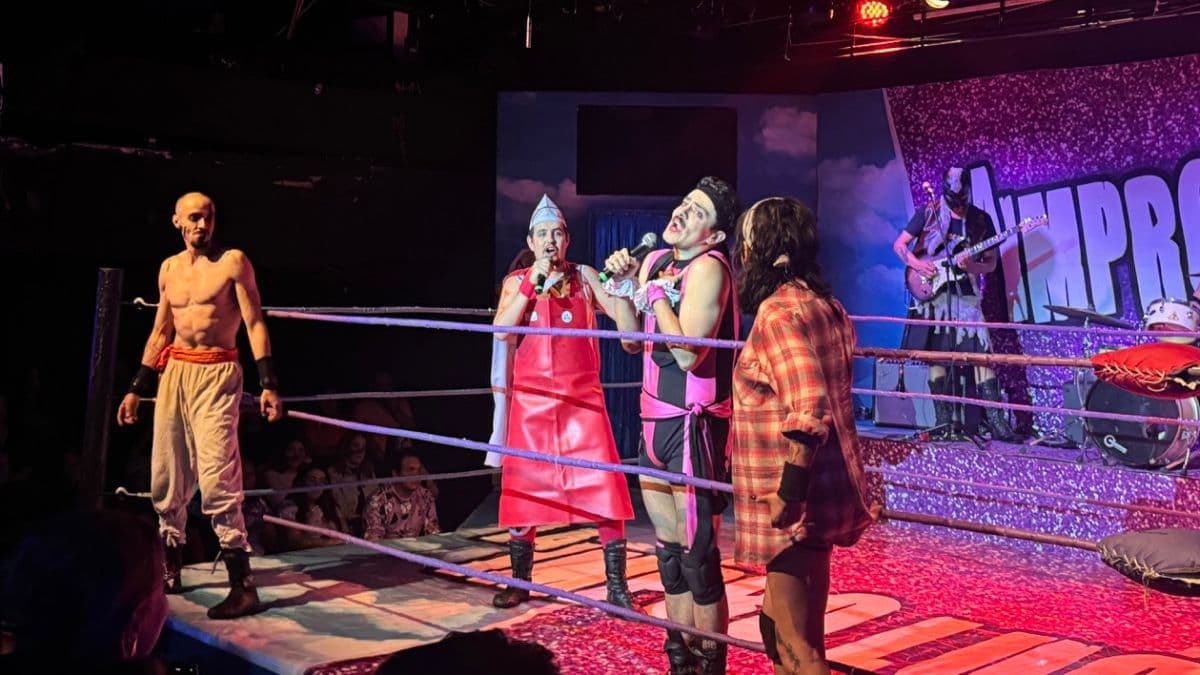La Impro Lucha celebra 18 años de risas, luchas y música - Máspormás
